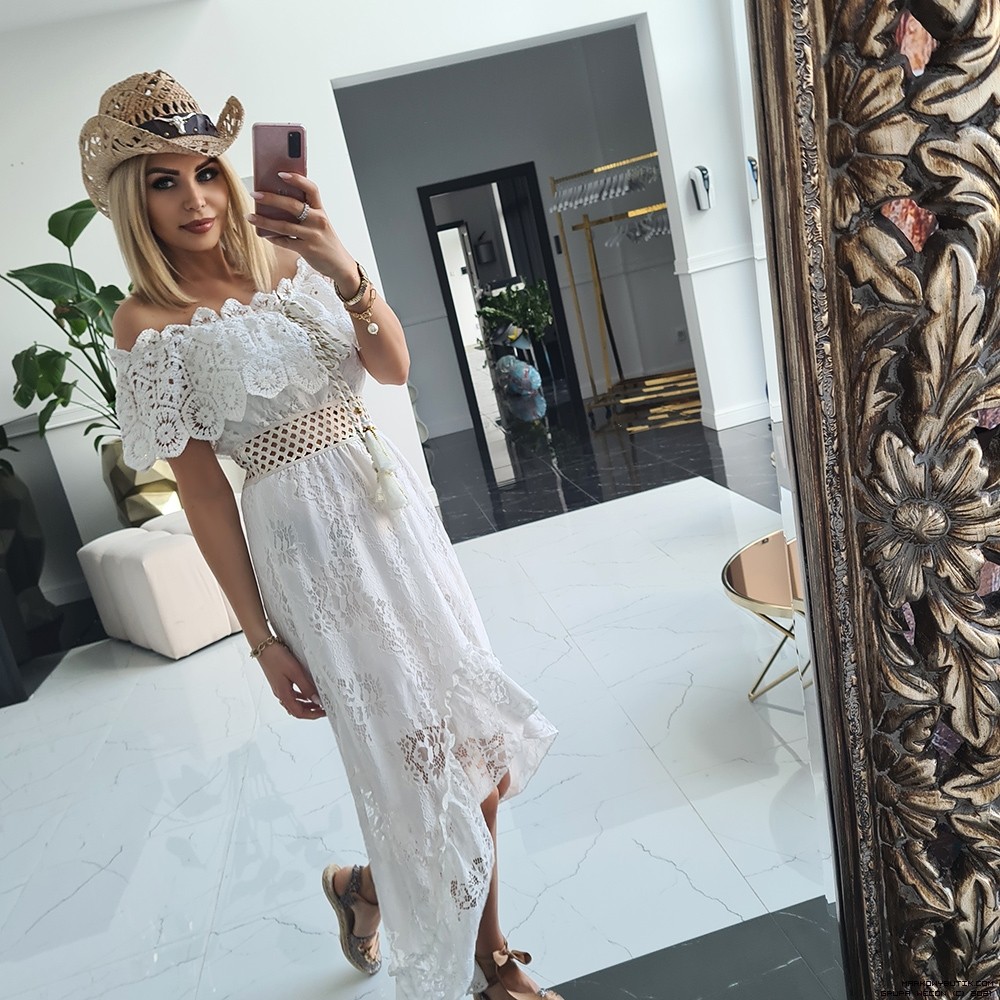 LUXURY ONLINE: Dress AZARA PARIS colour white, dresses universal , for ...